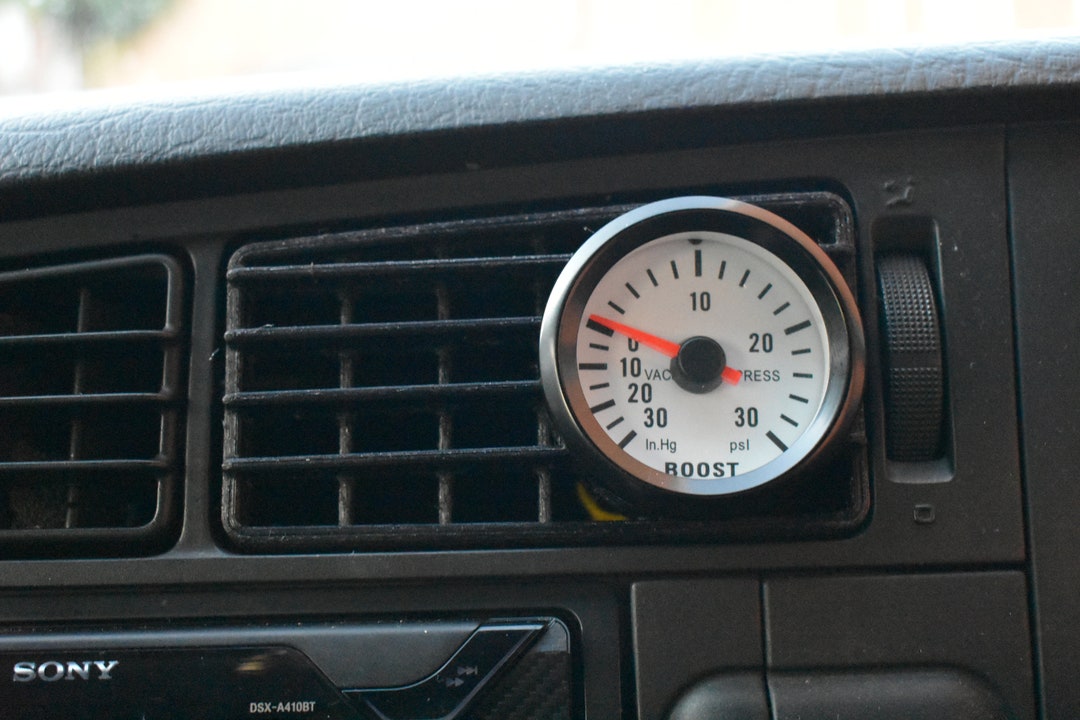 MK3 Golf Drivers Side Vent Boost Gauge Holder for 52mm Gauges, Boost ...