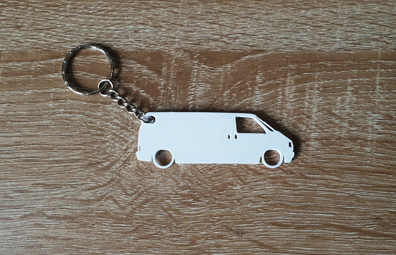 2 X VW T4 Transporter Van Silhouette Keyring for Keys - Etsy