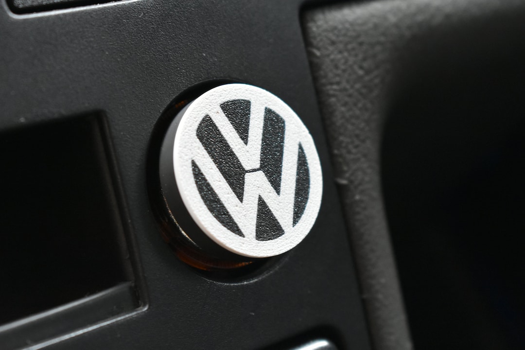 VW Logo Cigarette Lighter Cover 12V Power Blank VW Outlet Plug T4 T5 T6 ...
