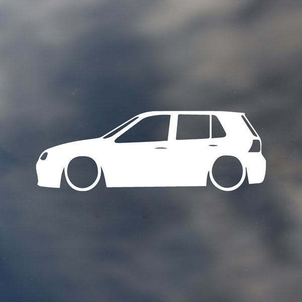 Vw Golf Window Decal - Etsy