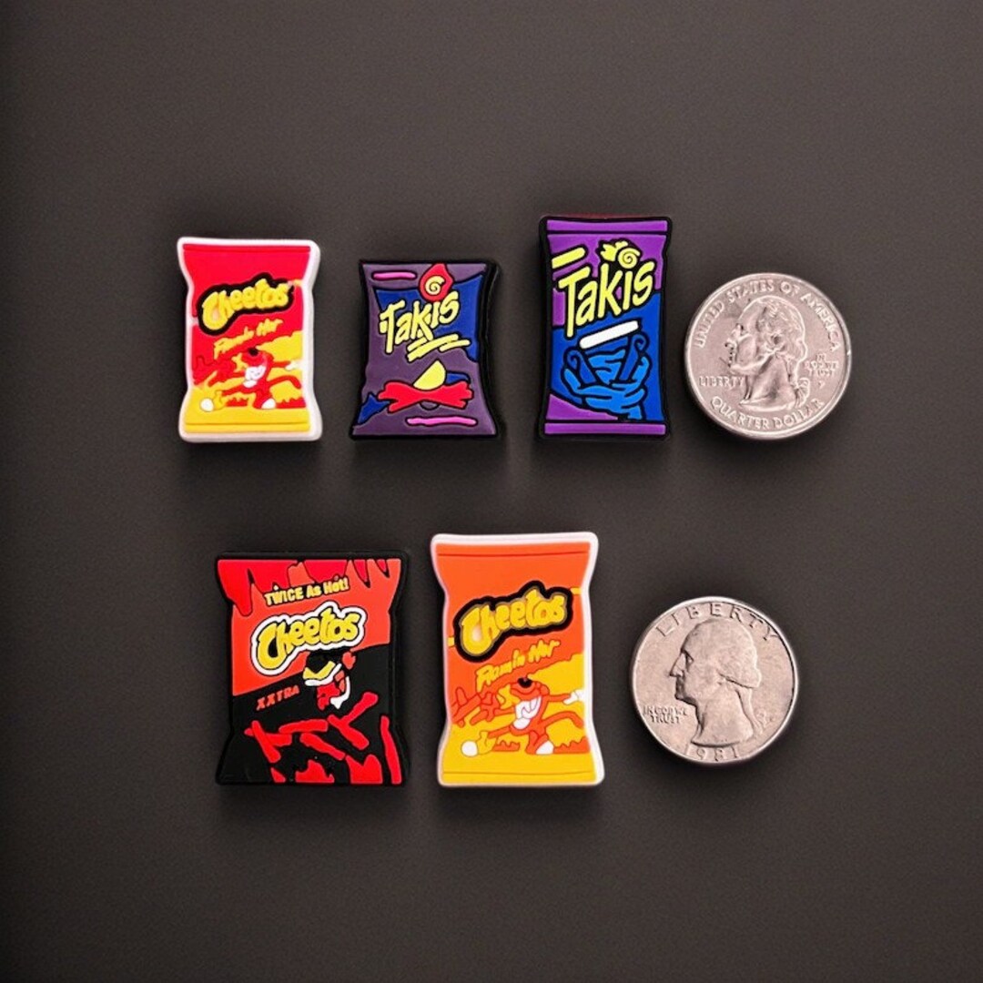 Hot Cheetos Takis Charms Blue Heat Fuego Xxtra Hot Chips Shoe Clog ...