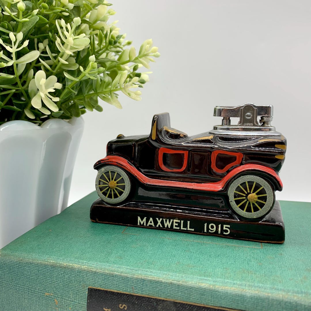 Vintage 60s Mid Century Amico Cigar Cigarette Table Lighter Maxwell ...