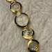Pierre Vintage Ladies Watch Gold Band White Rhinestones in Bracelet - Etsy