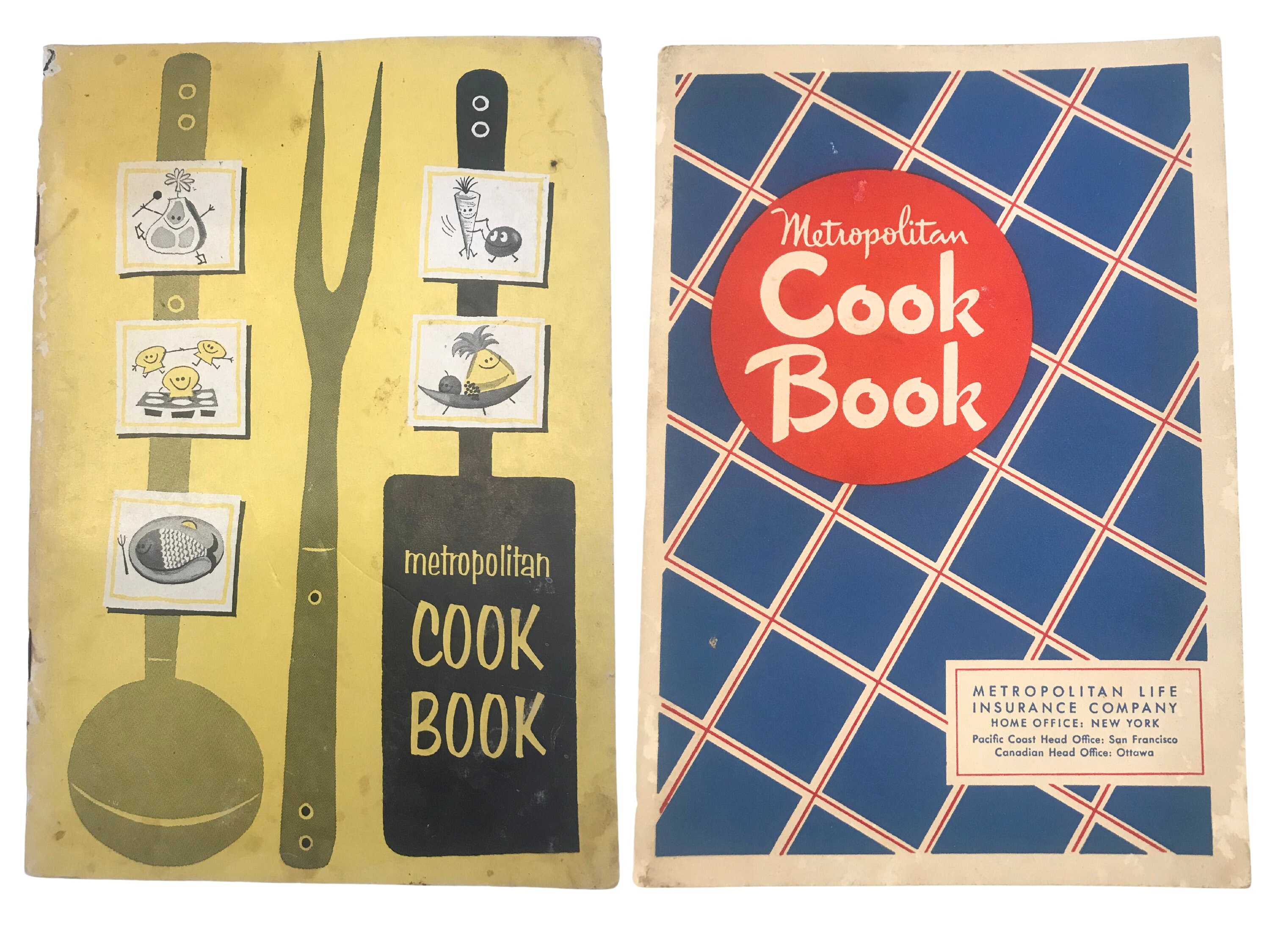 Metropolitan Cook Books, Set of 4, Vintage Cook Books, Recipe Booklet ...