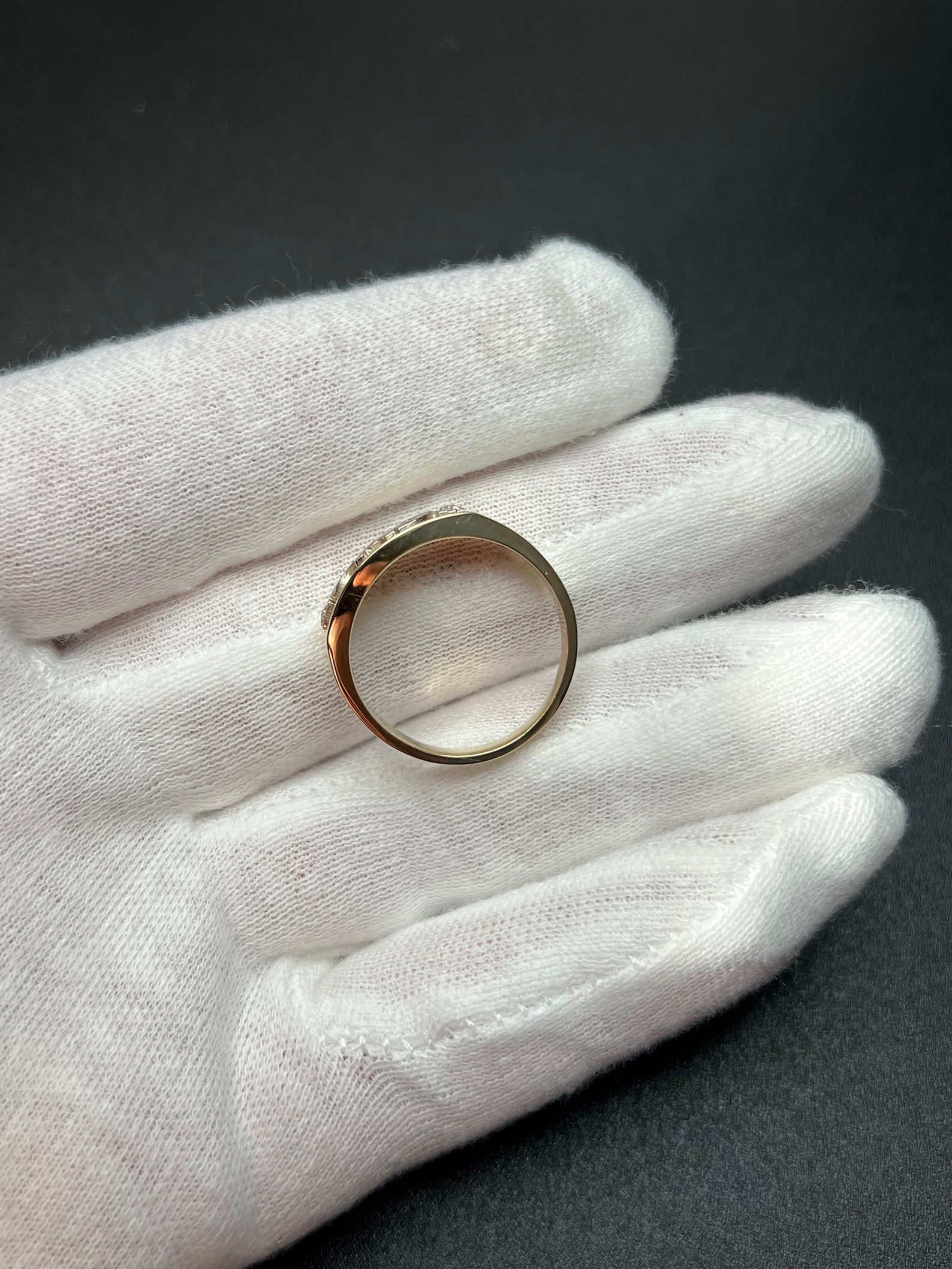 10K Dad Ring - Father’s Day Ring for Dads, Solid Gold Dad Ring, Father ...