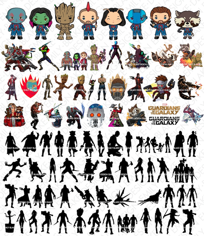 3500 Ultimate Bundle Marvel SVG PNG Cricut Cut Files Silhouette Iron ...