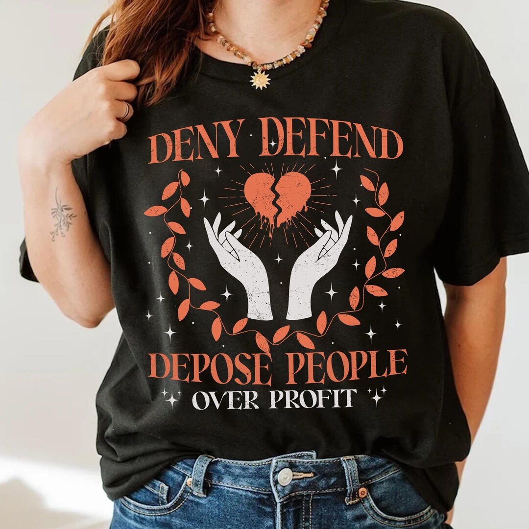 Deny Defend Depose Design Png, Bold Activist Statement Png, the Poor ...