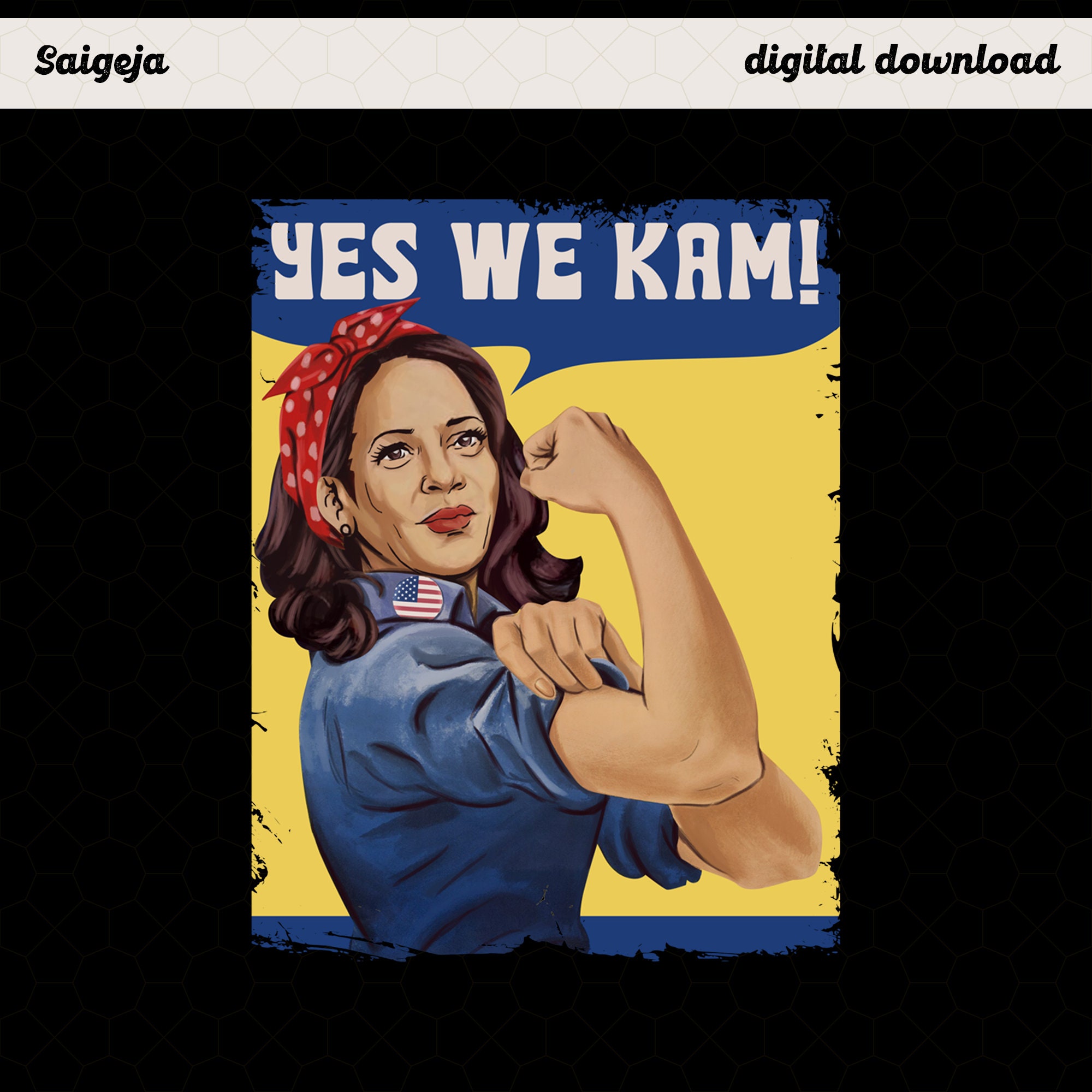 Kamala Harris Png, Yes We Kam Png, Kamala Tshirt Design, Election 2024 ...