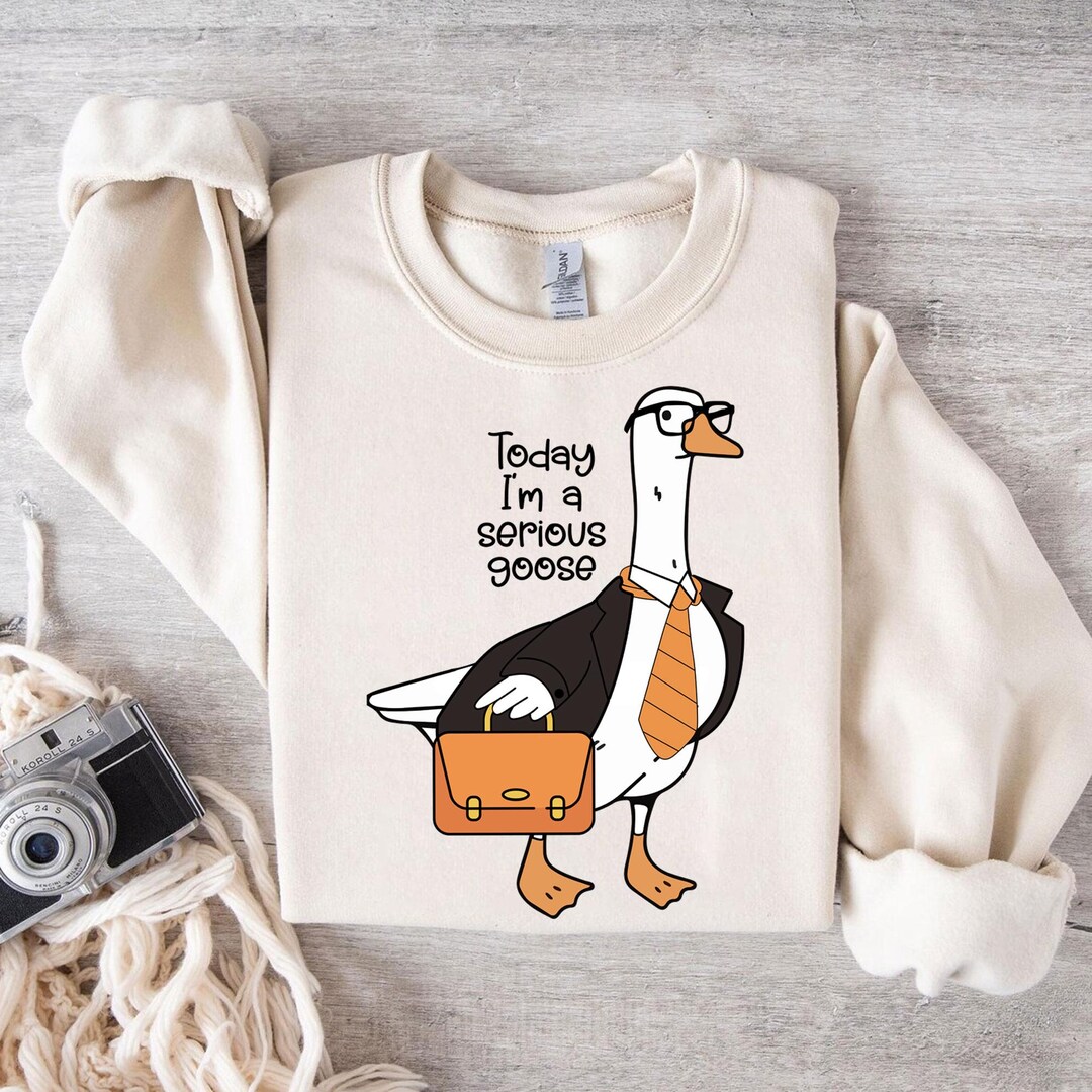 Today I'm A Serious Goose PNG, Sarcastic Png, Adult Humor Png, Funny ...