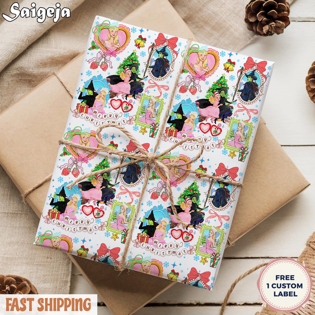 Wicked Wrapping Paper, Wicked for Good Wrapping Paper, Changed for Good ...