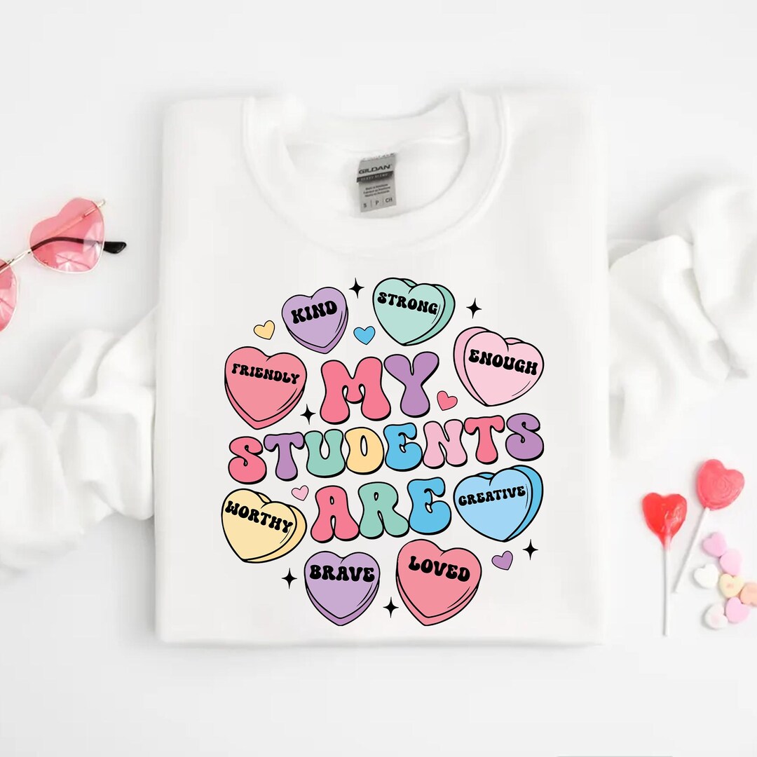 My Students Are Valentine PNG, Heart Candy Png, Positive Affirmations ...