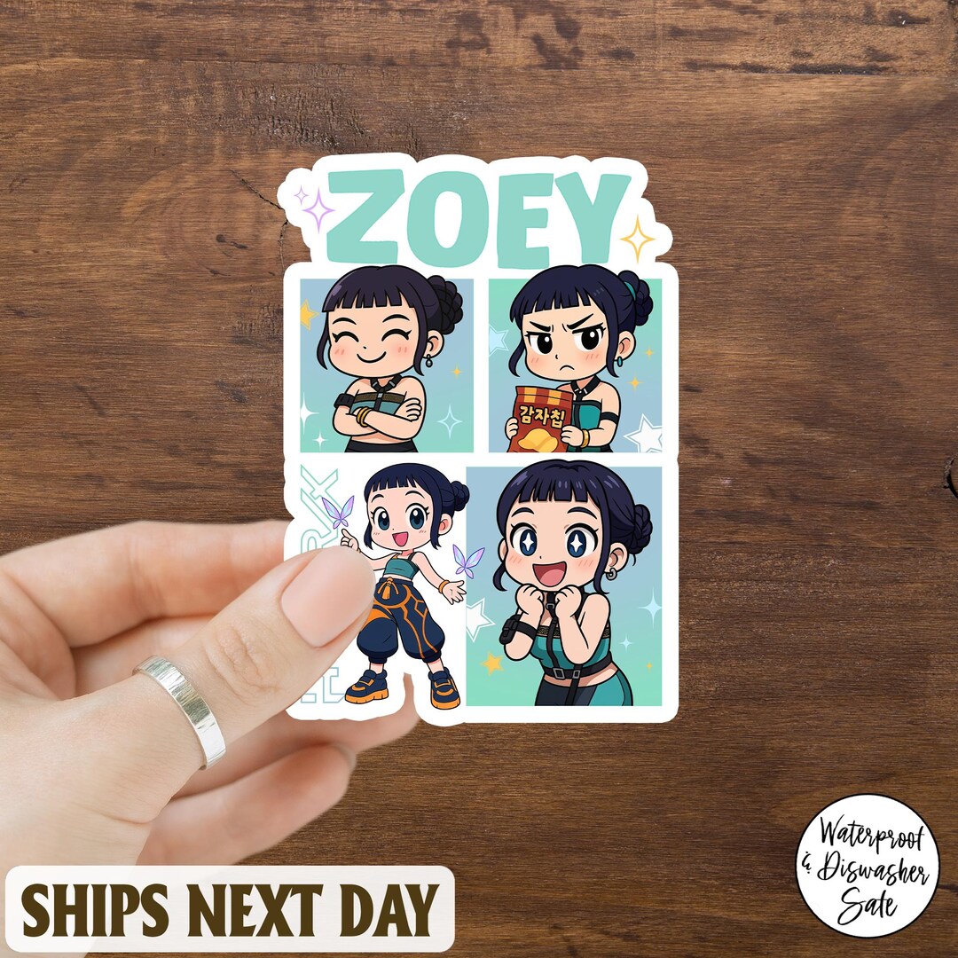 Kpop Huntr/x Zoey Sticker/car Magnet , Kpop Saja Boys Sticker, Kpop ...