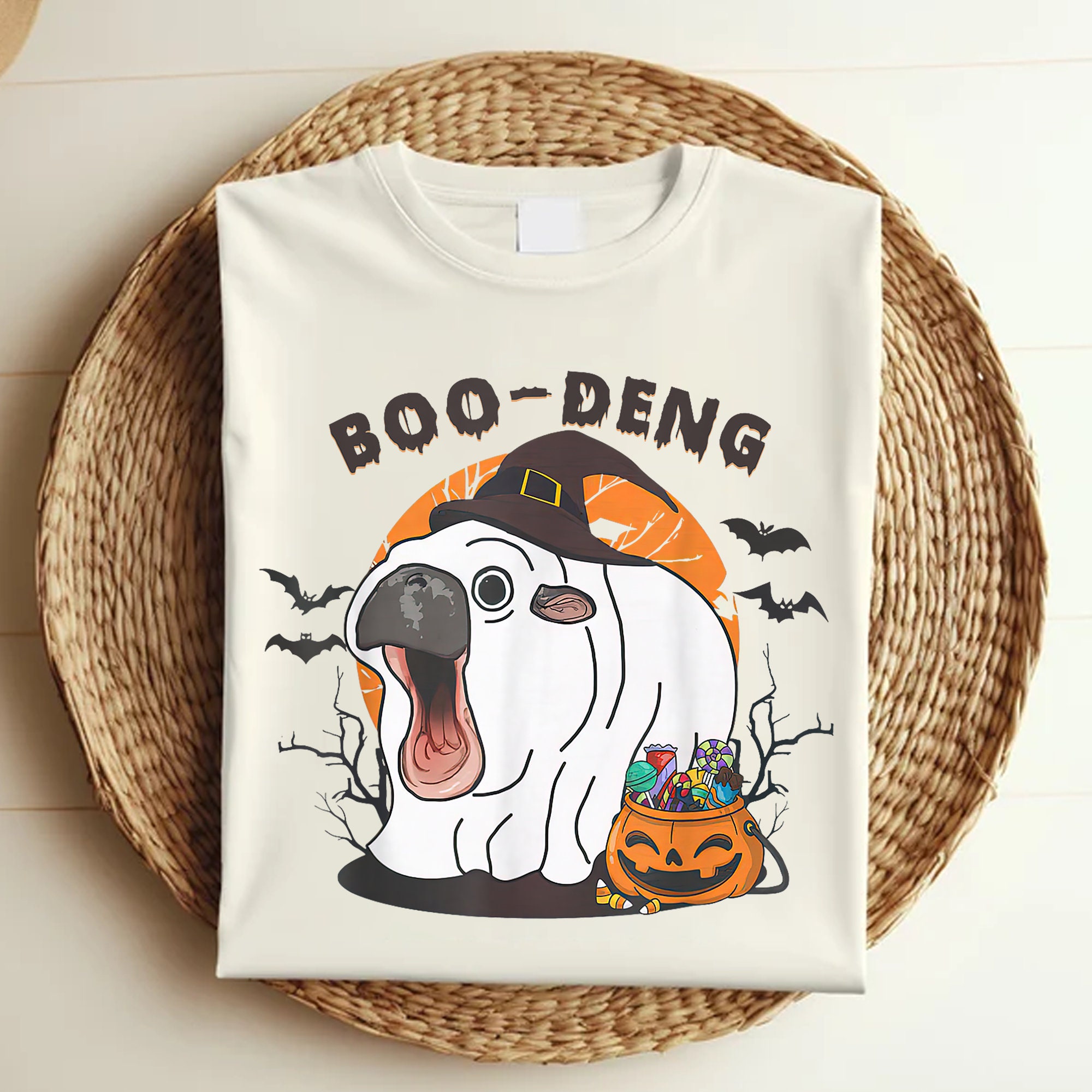 Spooky Moo Deng Halloween Png, Pumpkin Moo Deng Png, Spooky Season Moo ...