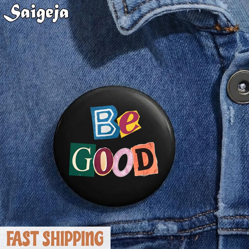 Be Good – Anti-ice Agents Protest Pin, No ICE Political Activist Design ...