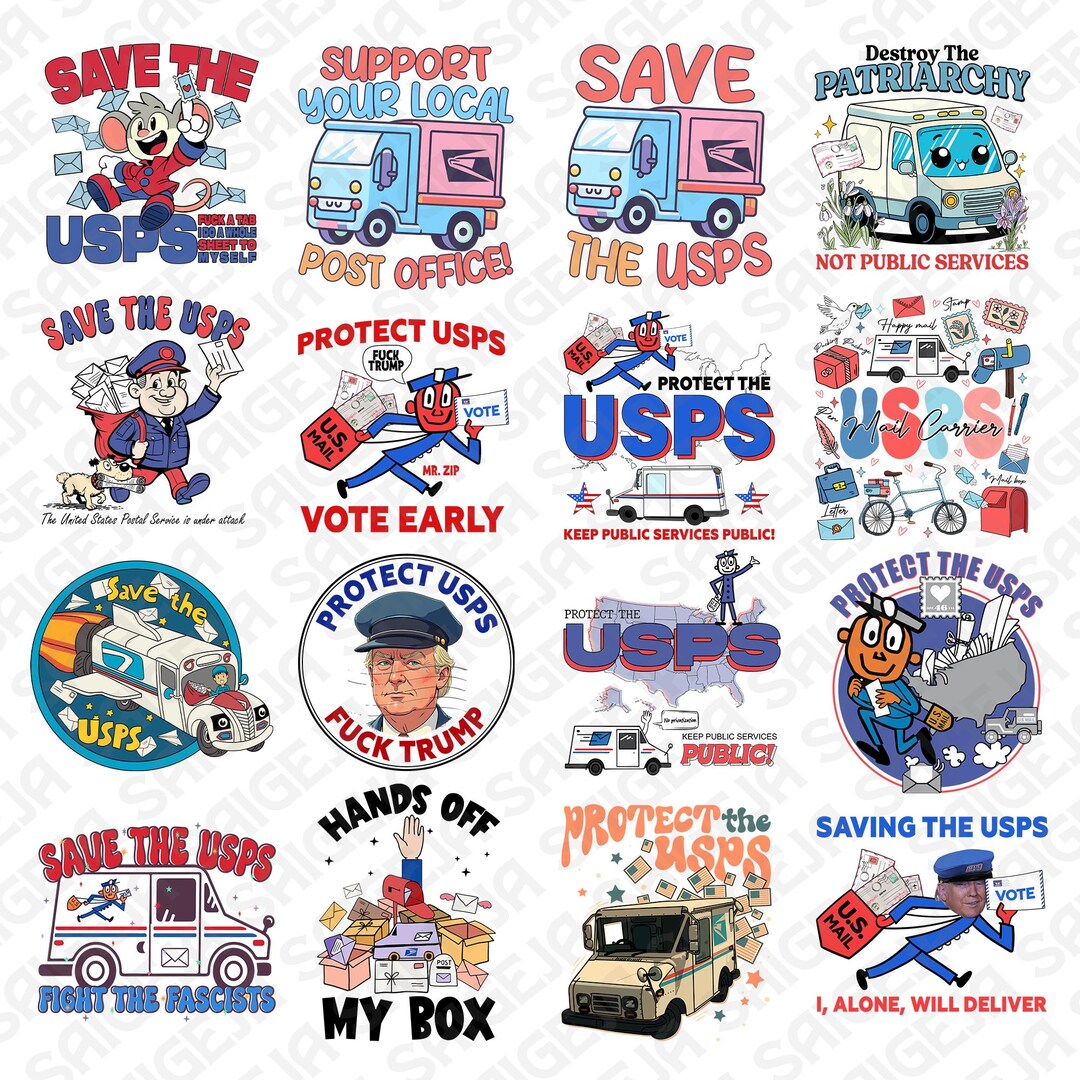 15+ Save the USPS US Postal Service Png Bundle, Protect the Usps Png ...