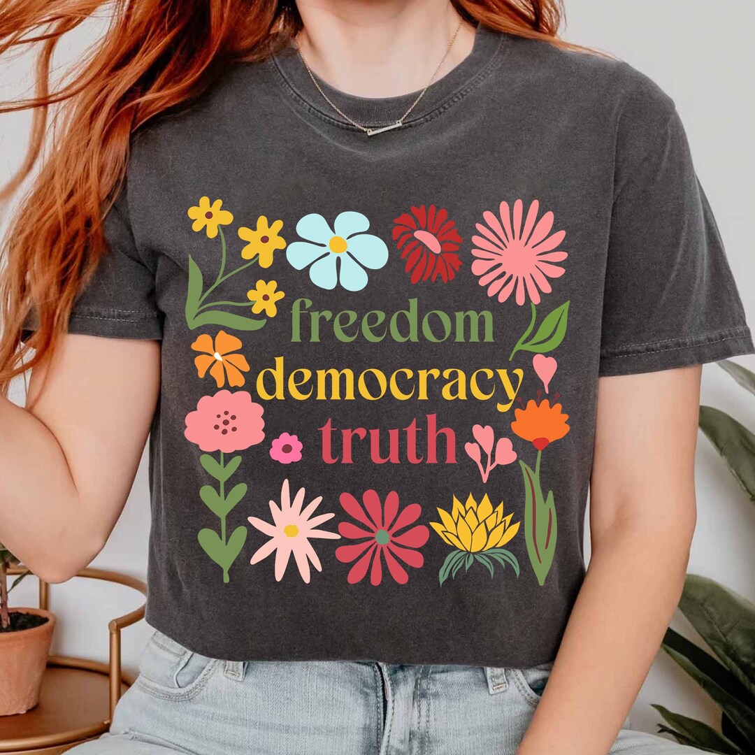Freedom Democracy Truth Png, Liberal Gift, Foxtrot Delta, Anti Trump ...