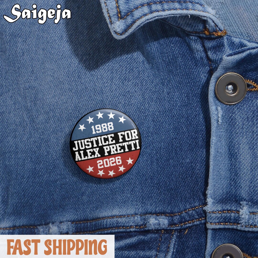 Justice for Alex Pretti Pin Button - Nurse Equality - Etsy