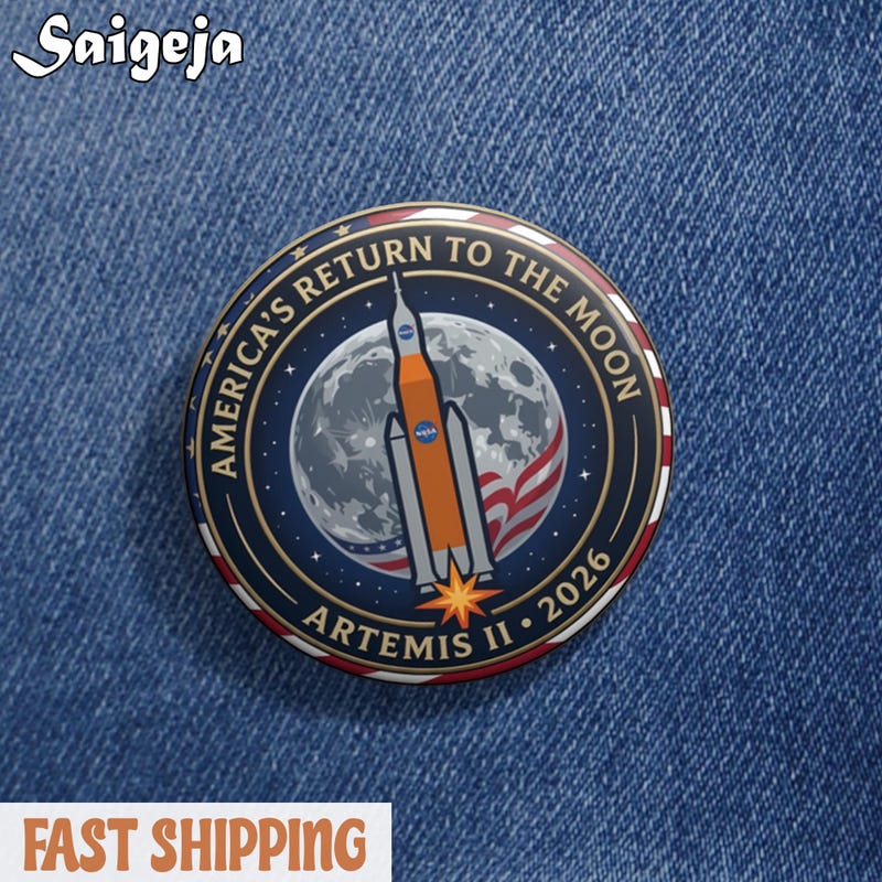Artemis 2 Pin - Etsy