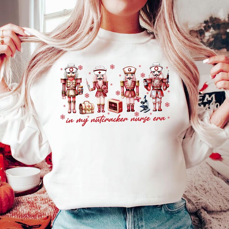 Christmas Nutcracker Nurse Png, Nurse Christmas Png, Nurse Life Png, School Nurse Png, Er Rn ICU ...