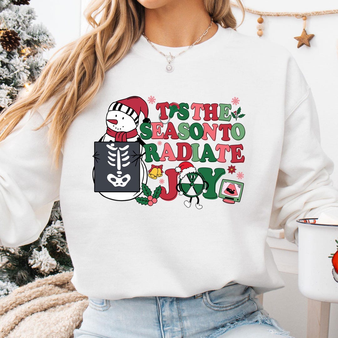 Tis the Season Radiate Joy PNG, Radiology Christmas Png, Rad Tech ...