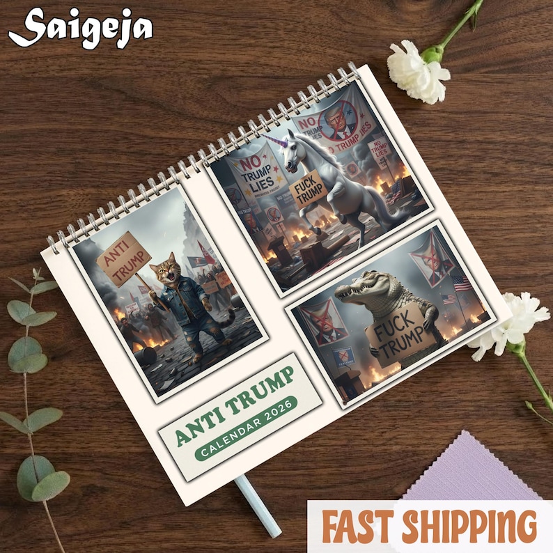 Anti Trump Animal Calendar 2026, Anti Trump Animal Wall Calendar ...