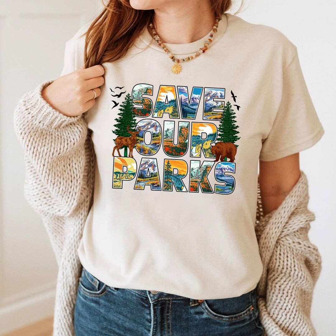 Save Our Park National Park Anti Trump, Save National Park PNG, Defund ...