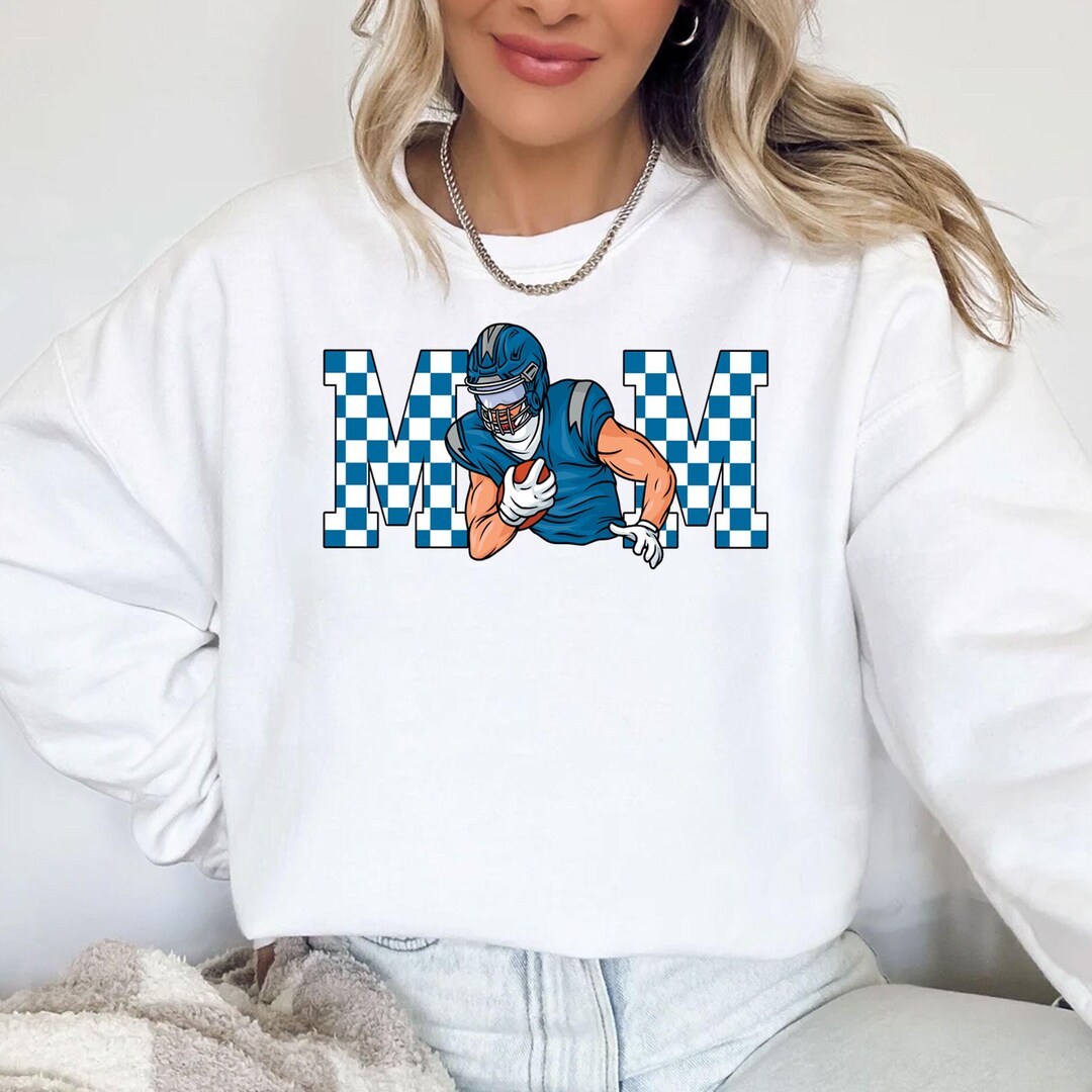 Checkered Football Mom Png, Football Bow Png, Football Mom Png ...