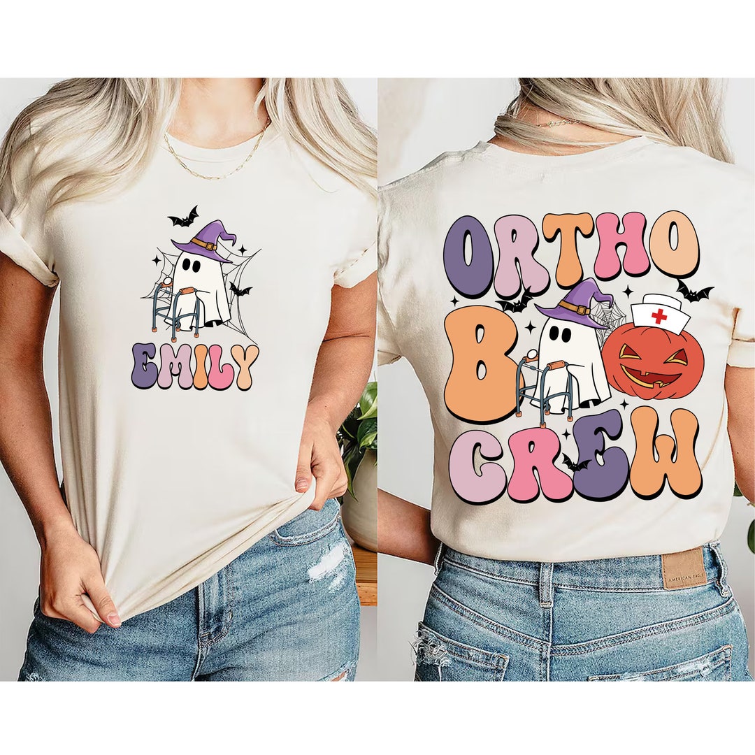 Ortho Boo Crew Nurse Halloween Png, Ortho Boo Crew Png, Orthopedic Png ...