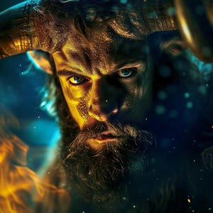 The Taurus Earth Sign, the Zodiacs, Zodiac Art Print, Wall Decor ...