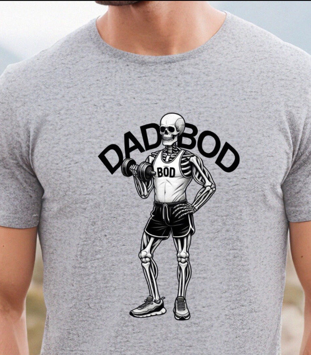 Dad Bod T-shirt, Father in Law Gift, Bonus Dad Shirt, Positive Vibe ...