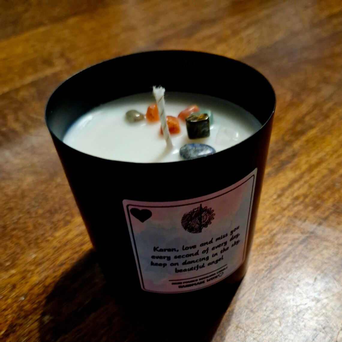 Bespoke Soyaluna Iron Crystal Candle, 300ml - Etsy