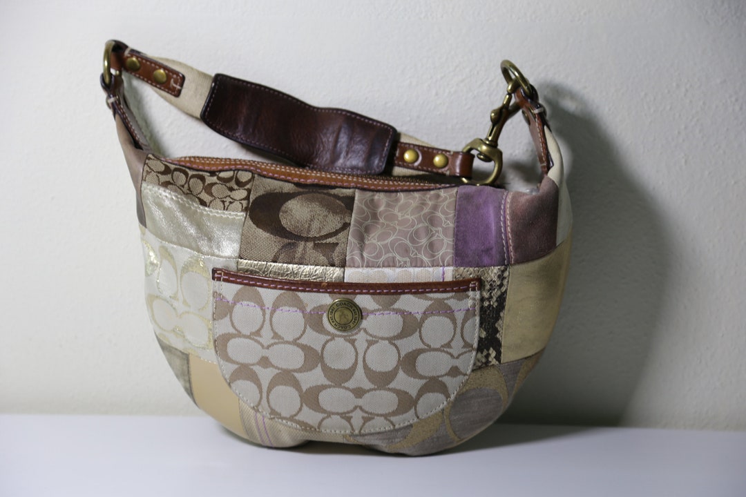 Coach Patchwork Bag - Etsy