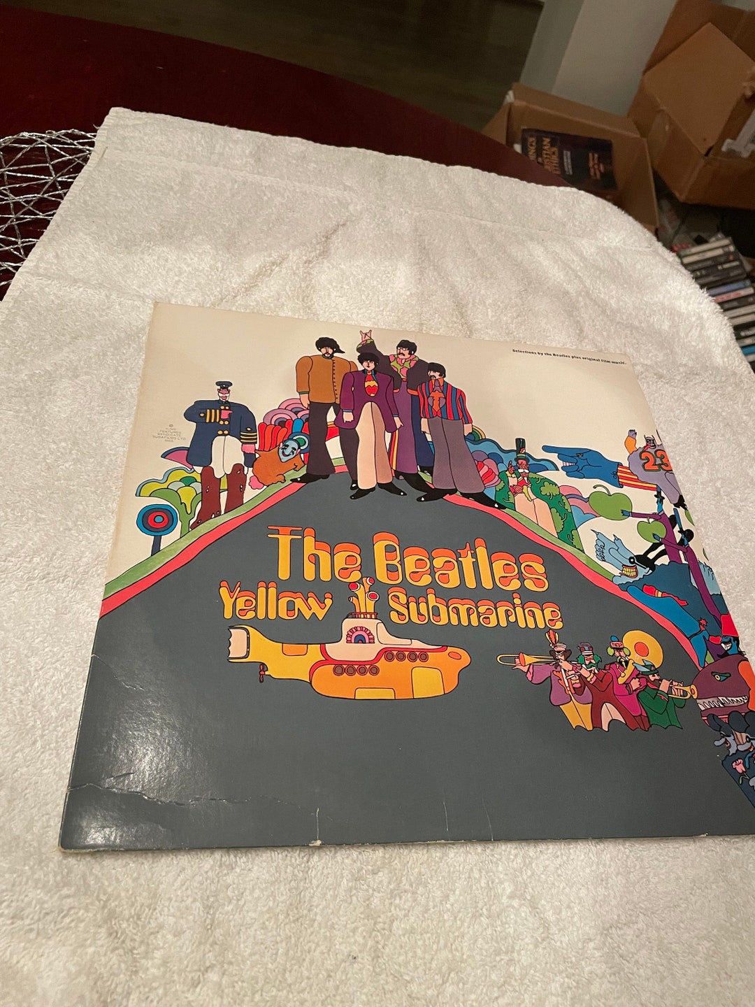 Beatles Yellow Submarine Album - Etsy