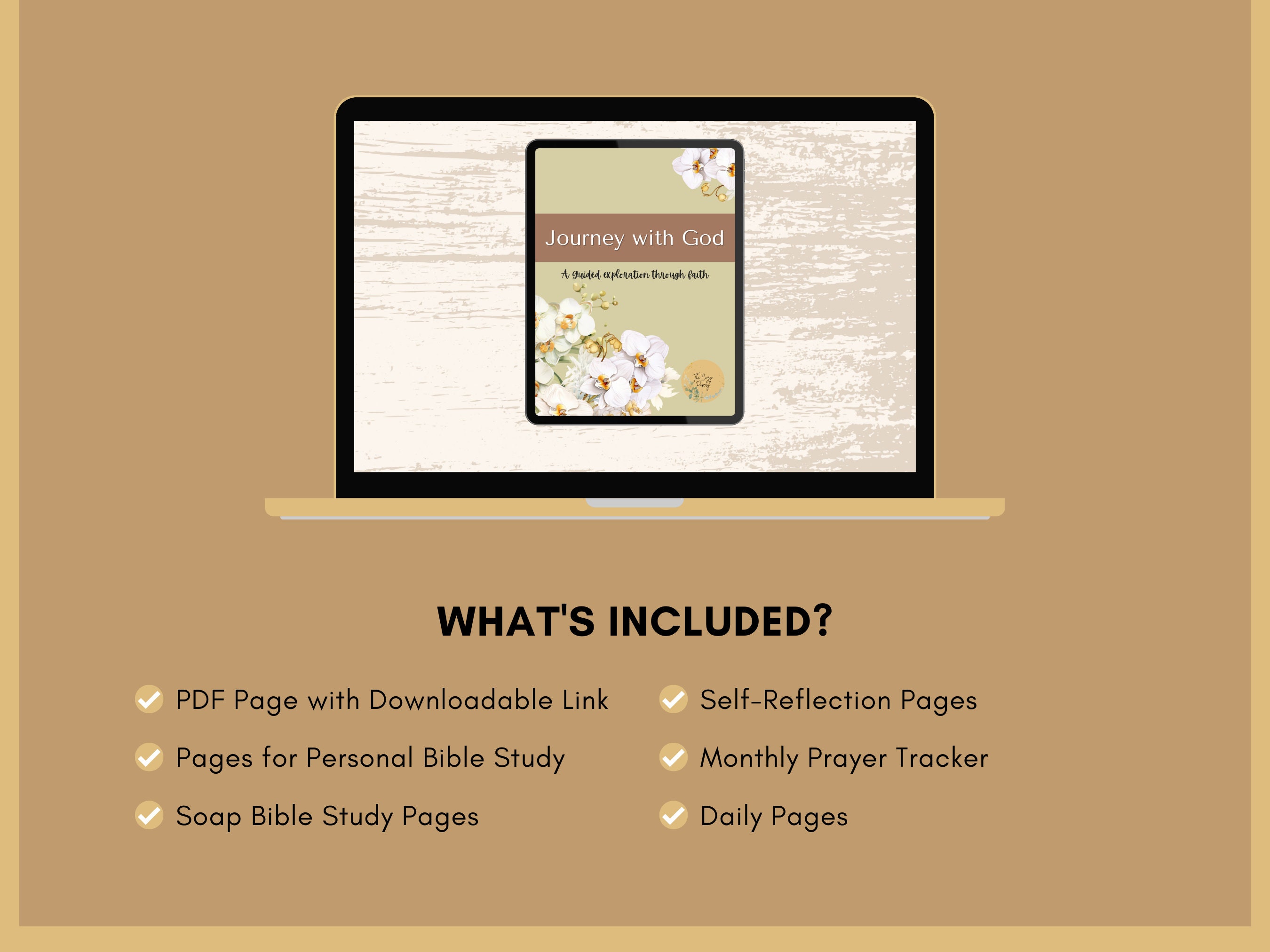 Orchid Florals Faith Journal: A Bible Journal to Help Guide You Through ...