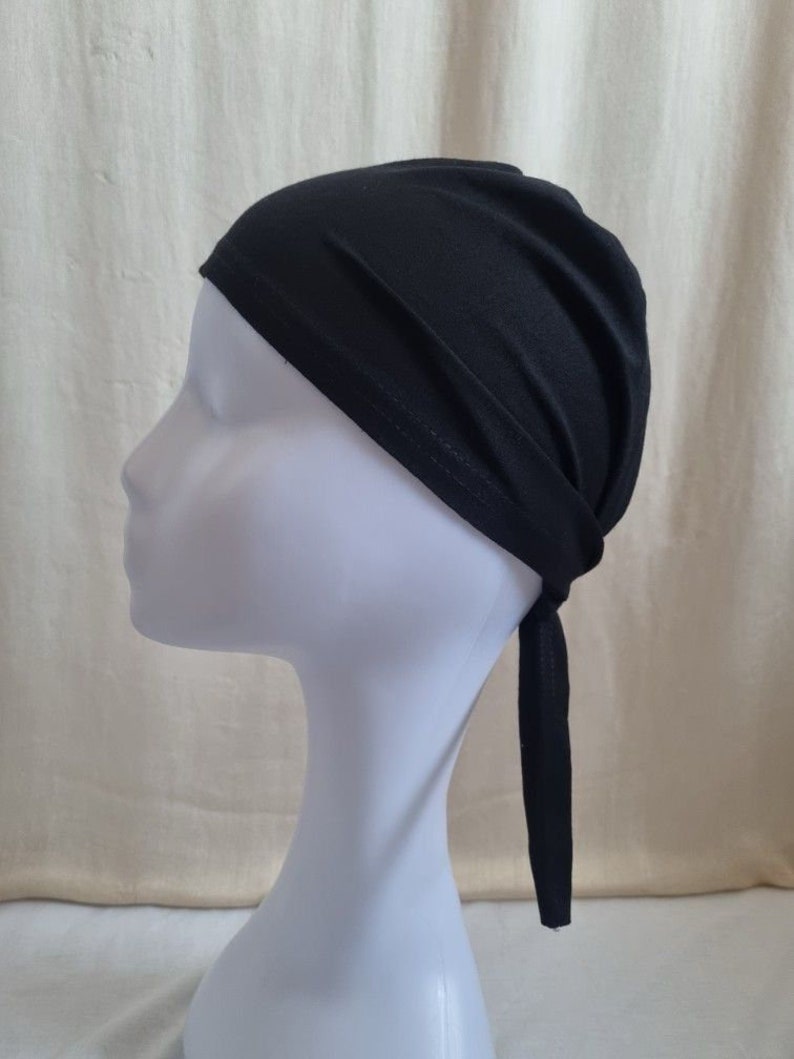 Hijab Undercap/ Cotton Undercap/ Tie Back Undercap - Etsy
