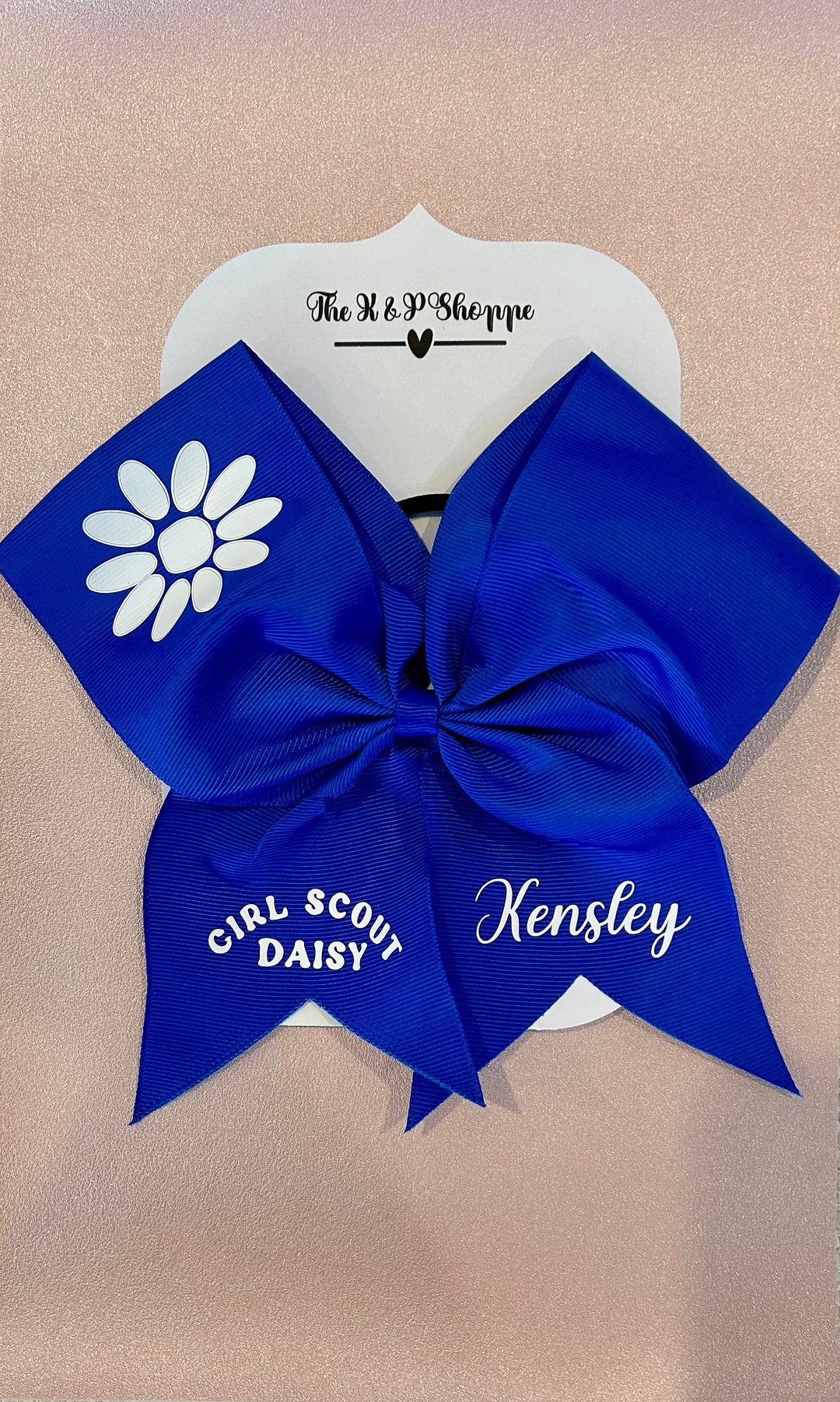 Daisy Girl Scout Bow - Etsy