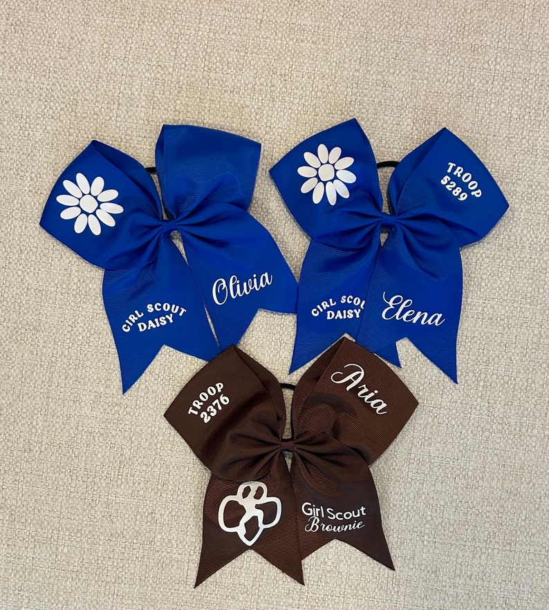 Daisy Girl Scout Bow - Etsy