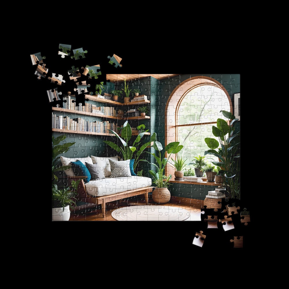 Reading Nook Jigsaw Puzzle - Etsy