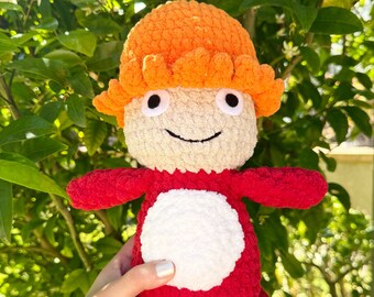 Ponyo Inspired Amigurumi Crochet Pattern PDF Download - Etsy
