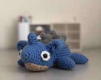 Lapras Amigurumi Crochet Pattern - Etsy