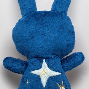 Star Embroidered Bunny Plush - Etsy