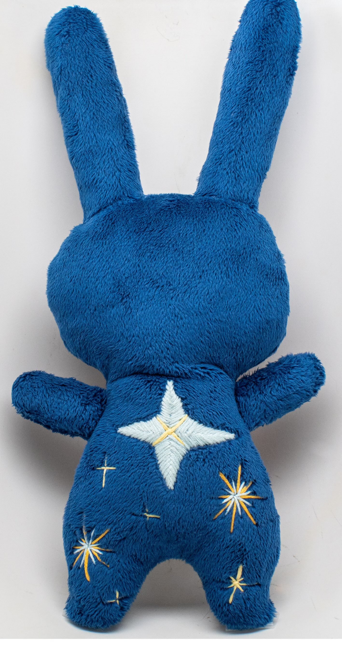 Star Embroidered Bunny Plush - Etsy