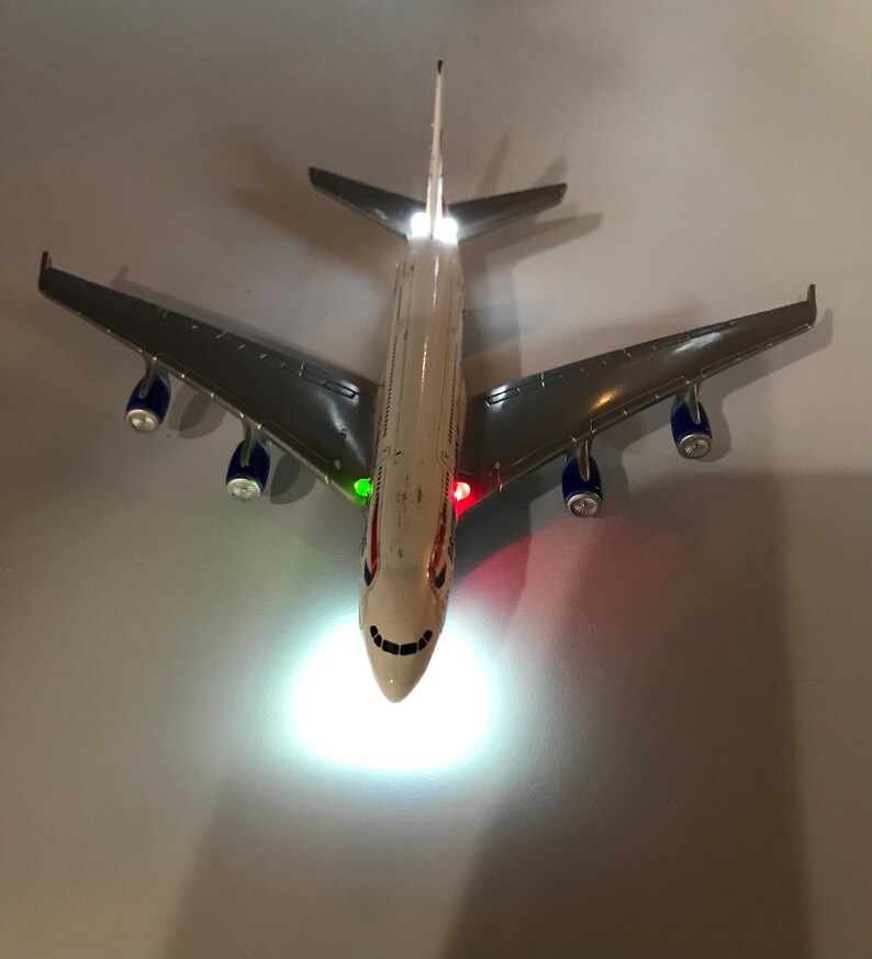 Light up Interactive Airplane Commercial, Military, Fire, Custom - Etsy