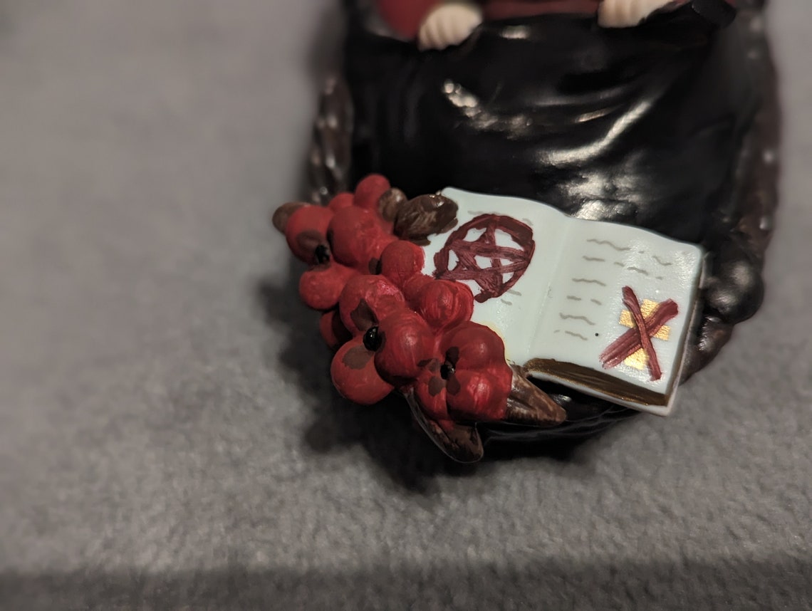 Baby Antichrist Precious Moments Repaint Horror Porcelain Figurine - Etsy