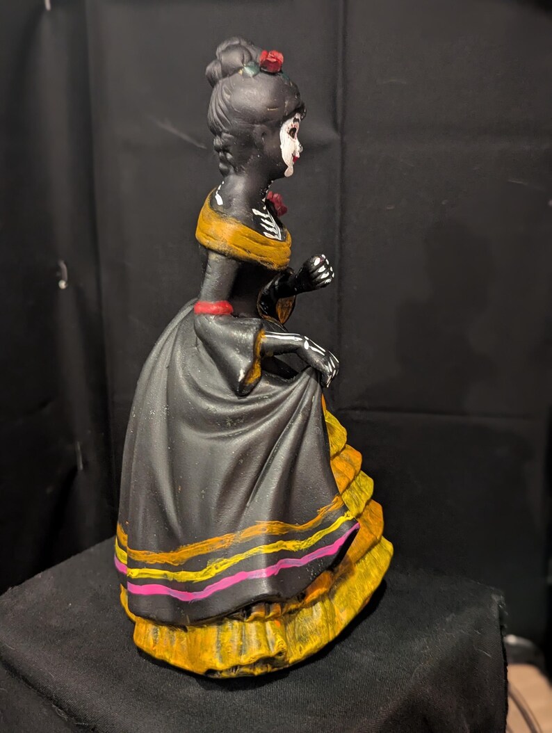 Mari Muertos Victorian Figurine Repaint - Etsy