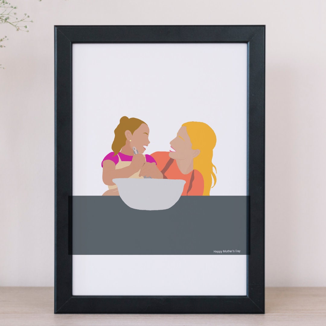 Custom Digital Portrait, Personalized Illustration, Portrait From Photo ...