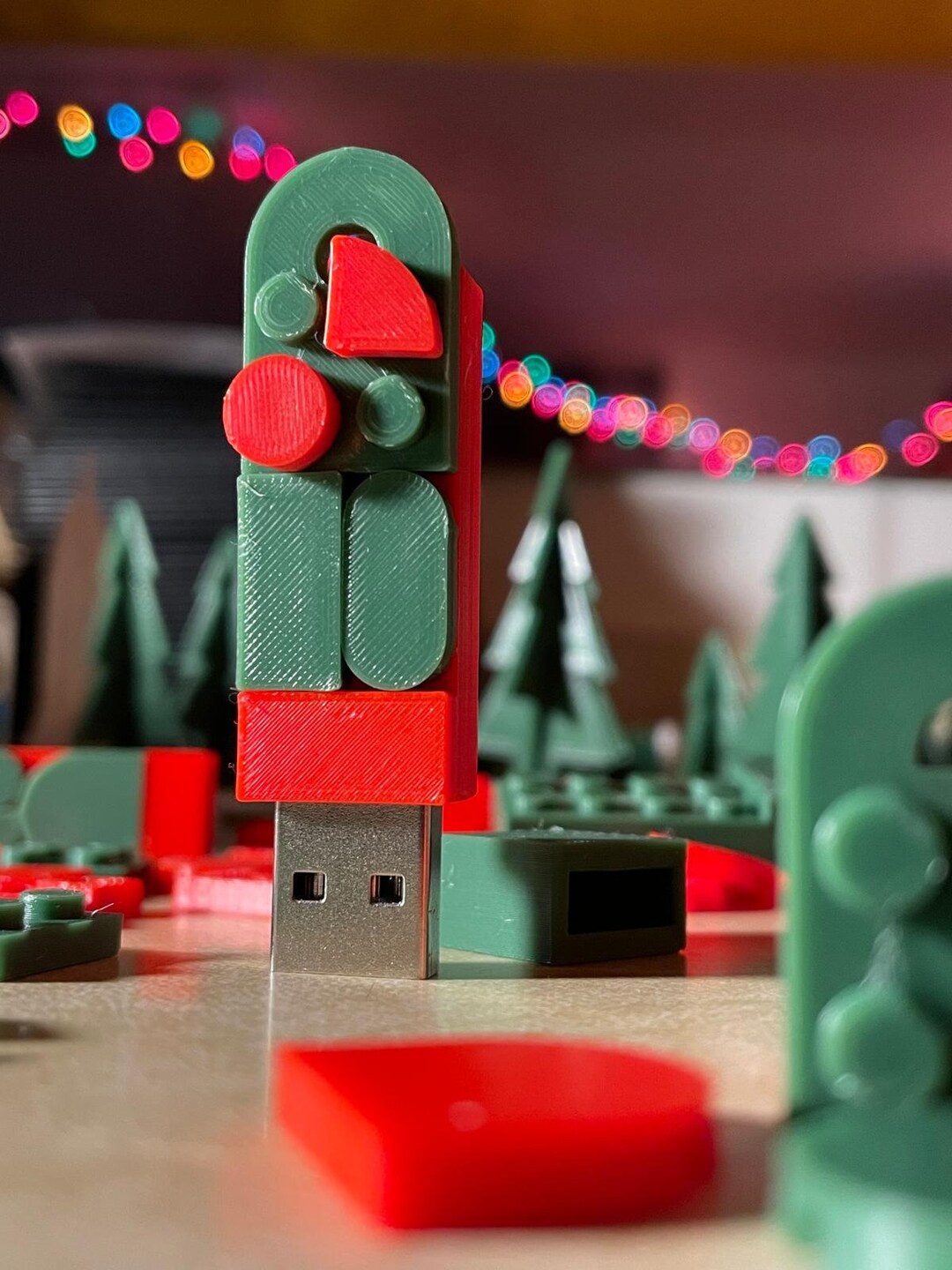 USB Stick Compatible With Lego® Bricks 8GB 3D Printed Usb Flash Drive ...