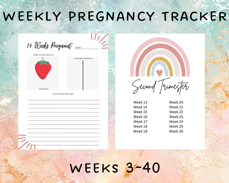 Printable Pregnancy Planner. Printable Pregnancy Journal. Pregnancy ...