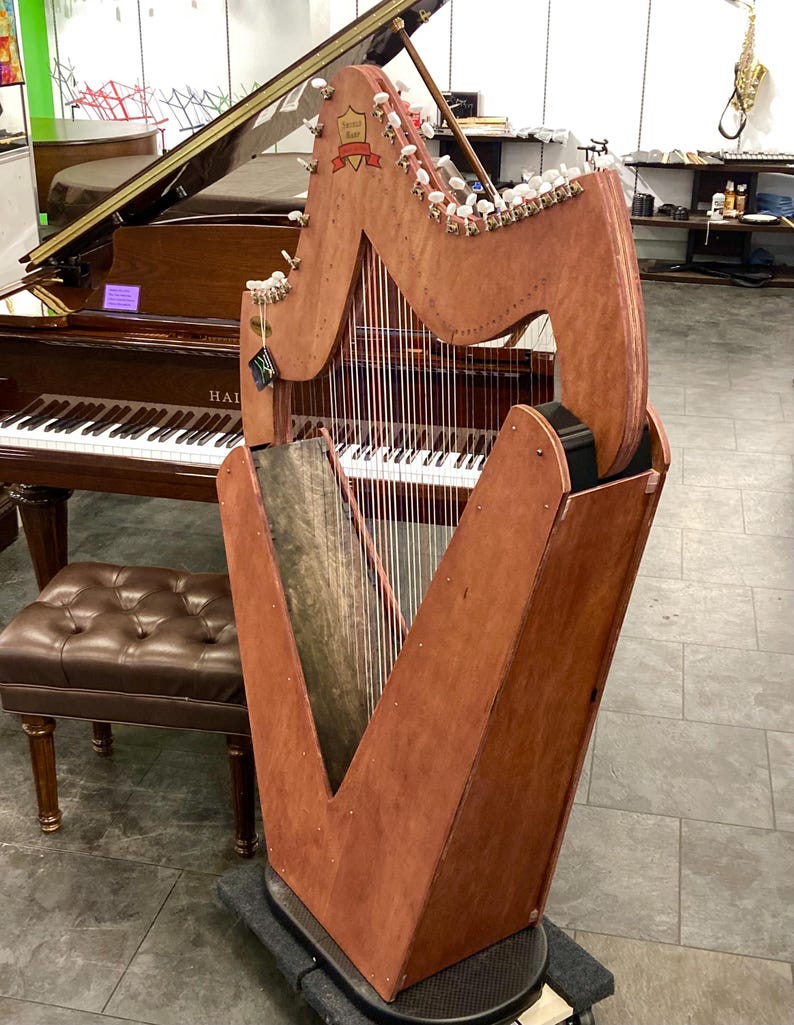 Shield Harp 49 - Etsy