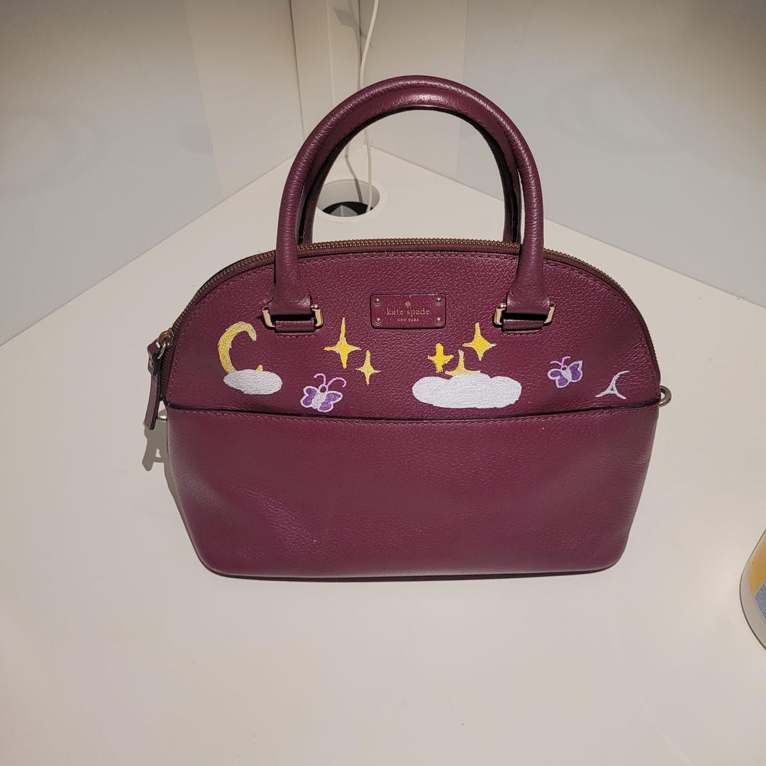 Custom Painted Kate Spade Purse - Etsy